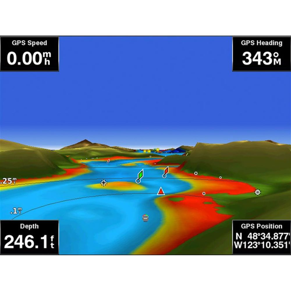 Carta Náutica Garmin Bluechart G3 Vision Costa Leste América do Sul ...